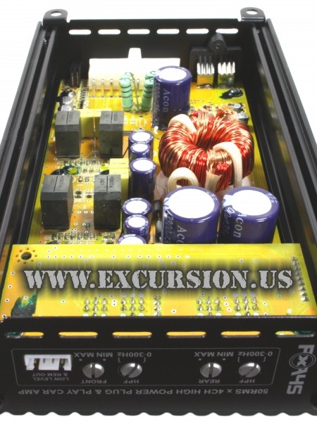 Zosilňovač Excursion PXA 456 | Ahifi.sk