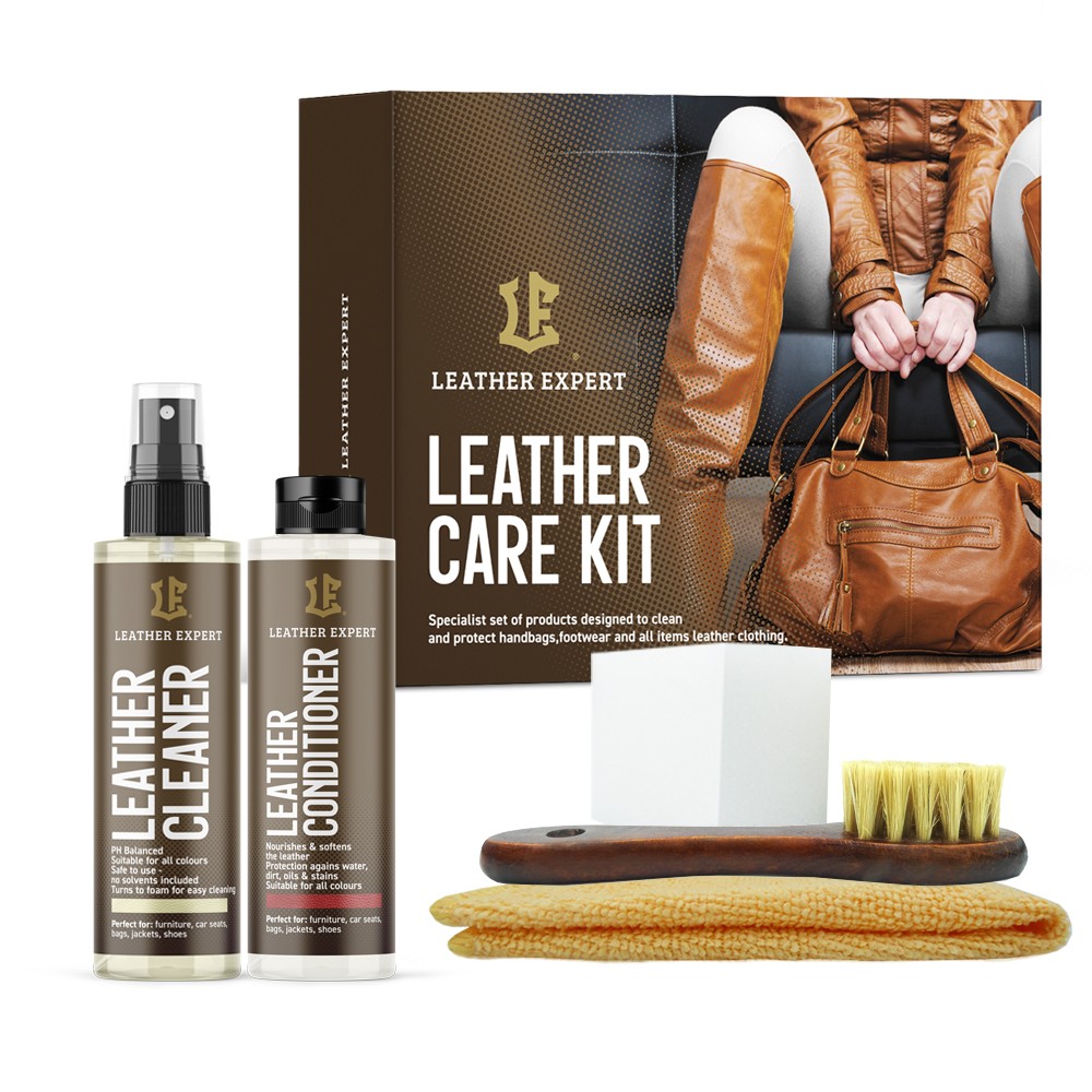 Malý set autokozmetiky na kožu Leather Expert - Leather Handbag Care ...